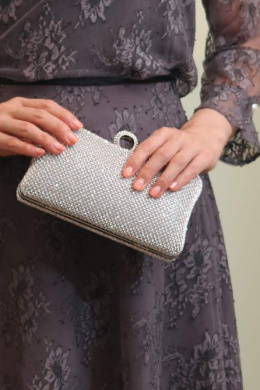 Mion（ミオン）【Kaene】大人グレー刺繍レース2wayセパレートミディドレス～ コーデ5点セット